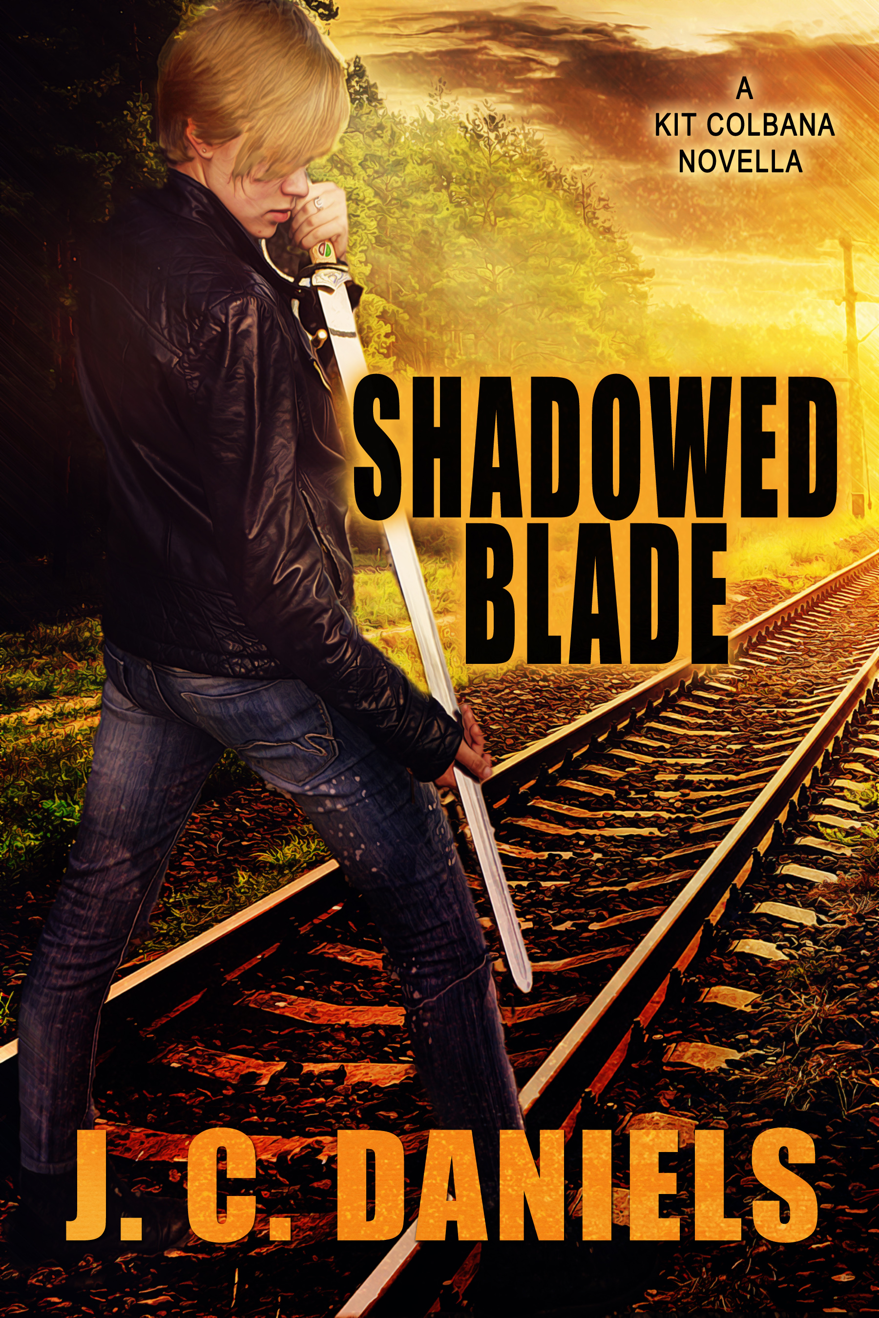Cover Reveal: Shadowed Blade by J.C. Daniels (Kit Colbana, #5)